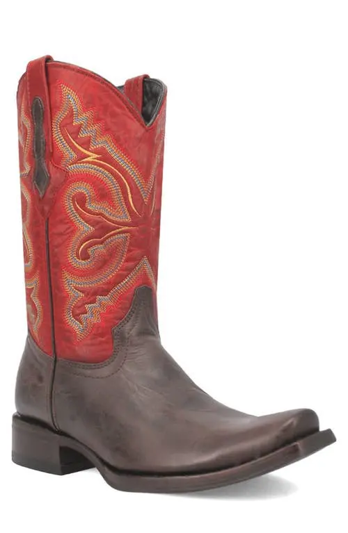 DINGO True Grit Cowboy Boot - Brown