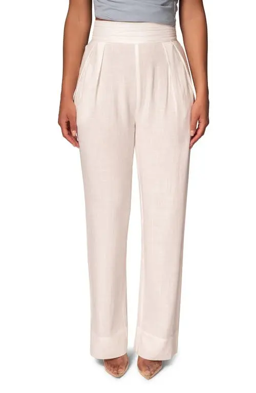 JLUXLABEL Villa Views Cotton & Linen Pants