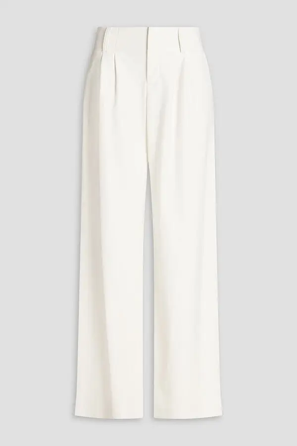 Alice + Olivia Anders Wide-leg Pants - Off-white
