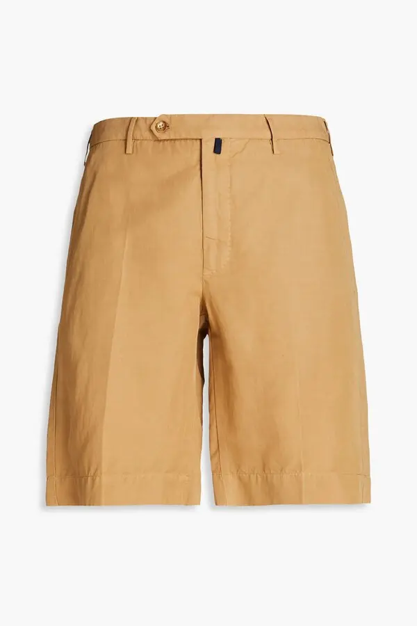 SLOWEAR Incotex Linen And Cotton-blend Chino Shorts