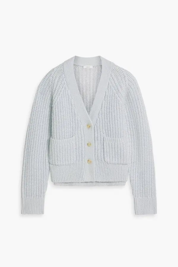 A.L.C. Ribbed Wool-blend Cardigan