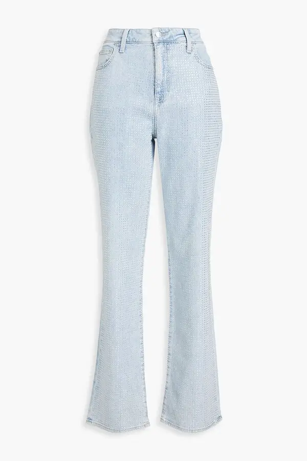 Simkhai Liam Crystal-embellished Jeans
