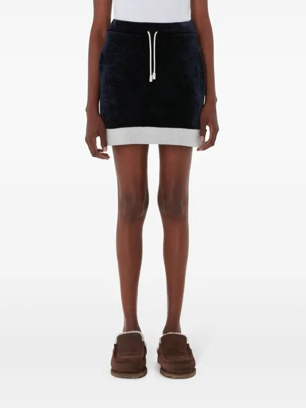 JW Anderson Contrast-hem Mini Skirt