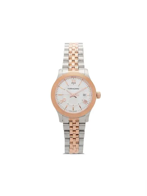 FERRAGAMO Pair Duo 28mm Watch - White