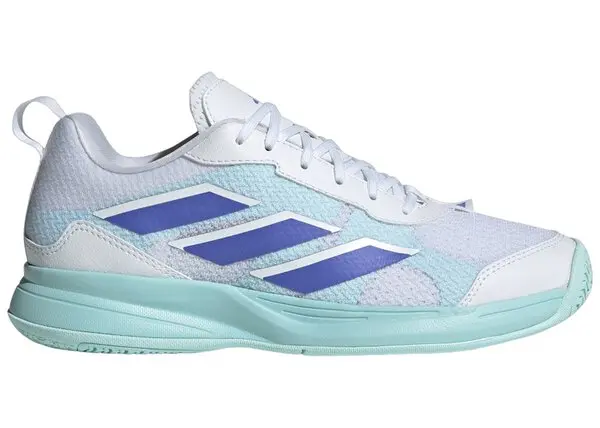 Adidas Avaflash Low Sneakers - Cloud White/cobalt Blue/semi Flash Aqua
