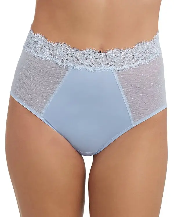SKARLETT BLUE Entice High Waist Briefs - Blue Breeze