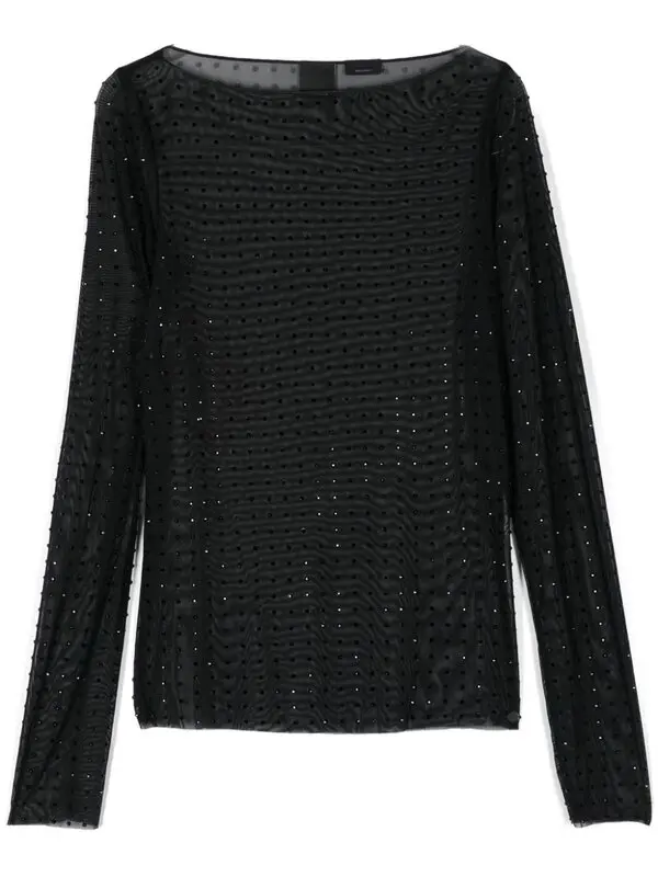 Pinko Rouen Top - Black