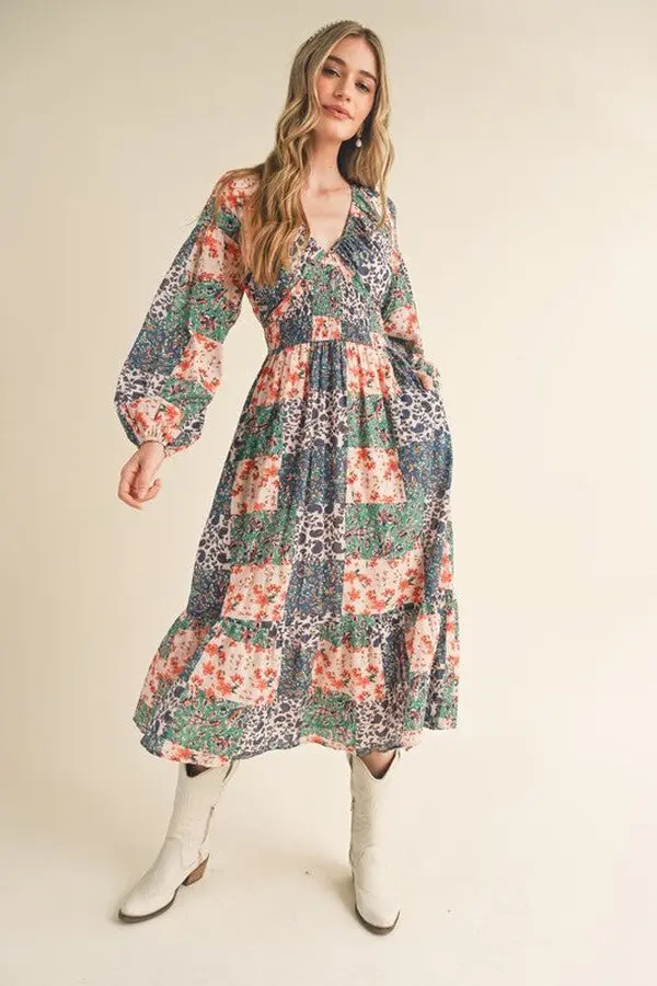 knee length dresses for ladies ALÉMAIS Sidi Midi Dress 14 AU/UK (10 US) main image 1