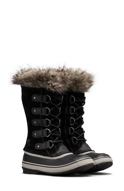 Sorel Joan Of Arctic Waterproof Boots - Black/ Quarry