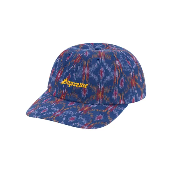 Supreme Ikat 6-panel Cap - Blue
