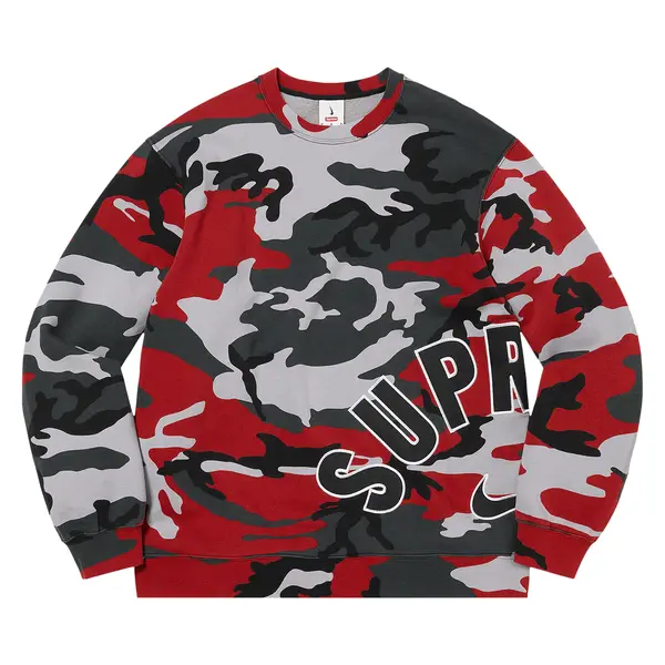 Supreme Arc Crewneck - Red