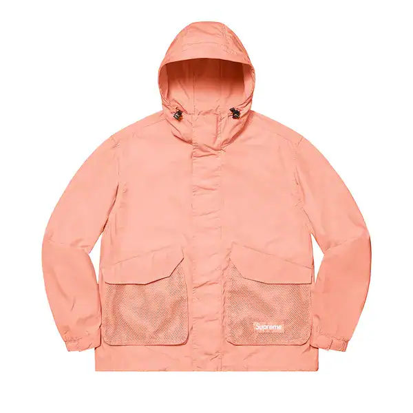 Supreme Mesh Pocket Cargo Jacket - Pink | Editorialist