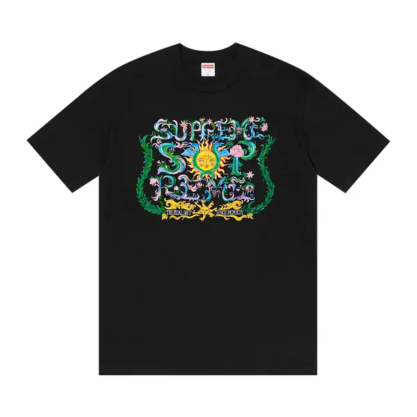 Supreme Crest Tee - Black