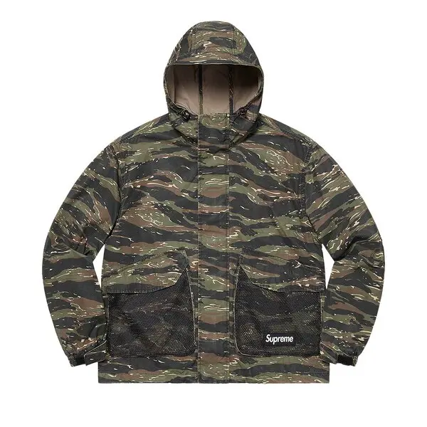 Supreme Mesh Pocket Cargo Jacket - Multicolor
