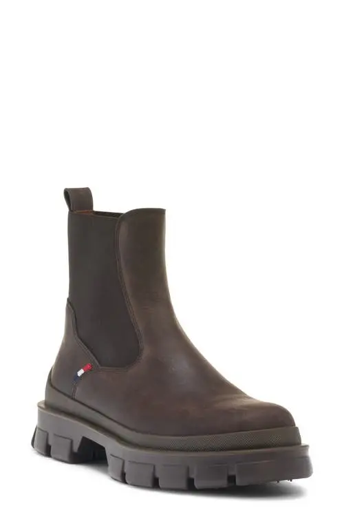 Moncler Hevea Lug Sole Chelsea Boot - Coffee Bean