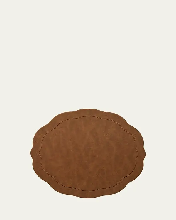 KIM SEYBERT Tailored Placemat - Brown