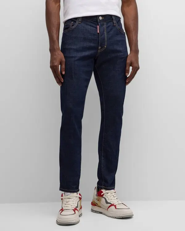Dsquared2 Skater Dark-Wash Jeans - Navy/Blue | Editorialist