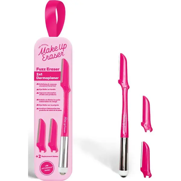 THE ORIGINAL MAKEUP ERASER Fuzz Eraser 2-in-1 Dermaplaner