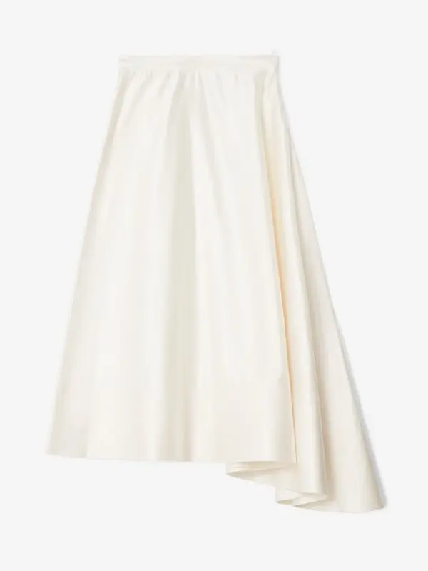 HOUSE OF DAGMAR Asymmetrical Midi Skirt