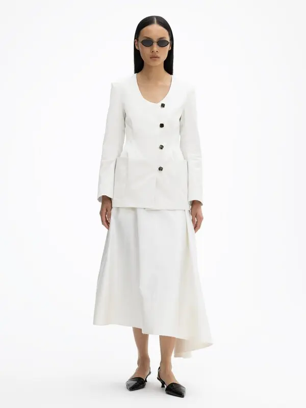 HOUSE OF DAGMAR Collarless Blazer