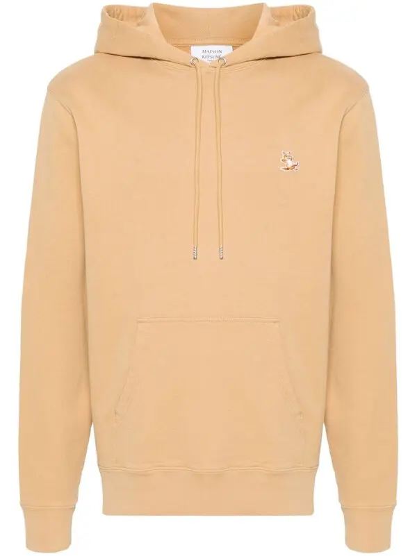 Maison Kitsuné Chillax-patch Hoodie - Neutrals