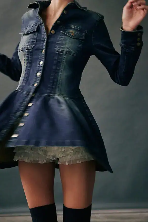 knee length dresses for ladies FREE PEOPLE - Hot Shot Mini Dress main image 0