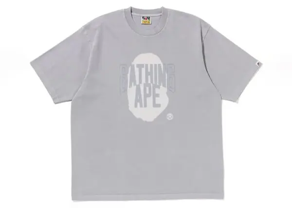 BAPE Blur Graphic Garment Dyed Tee Shirt