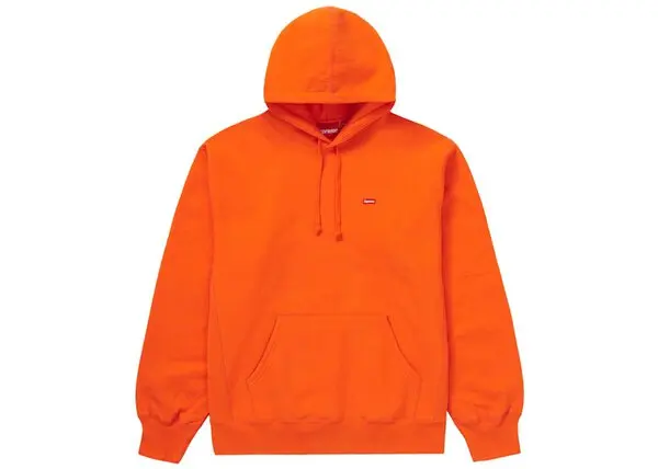 Supreme Small Box Hooded Sweatshirt - Orange