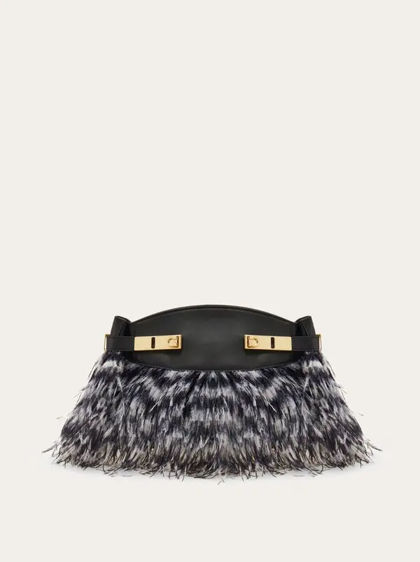 FERRAGAMO Hug Crossbody Bag - White