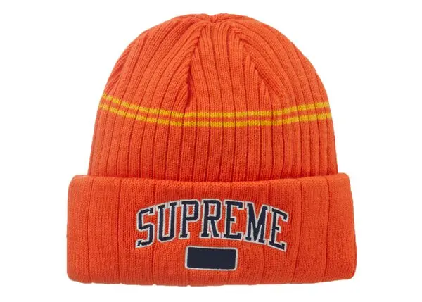 Supreme Fleece Lined Beanie - Orange