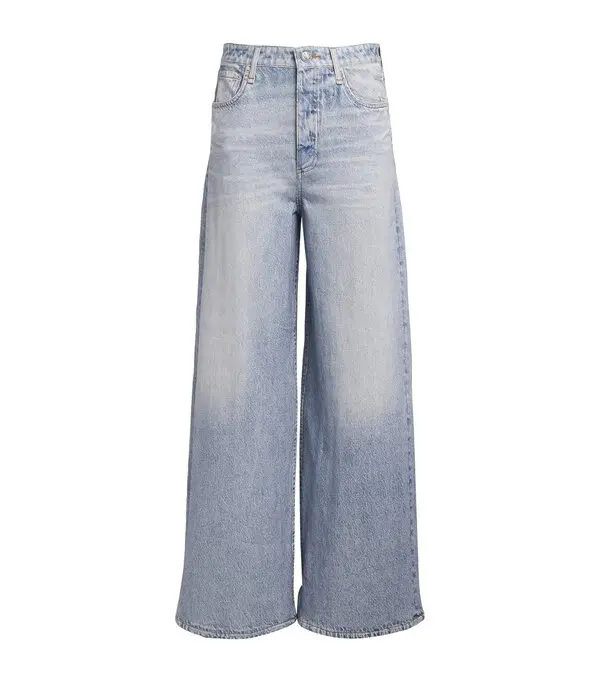 Rag & Bone Cropped Miramar Sofie Wide-leg Jeans