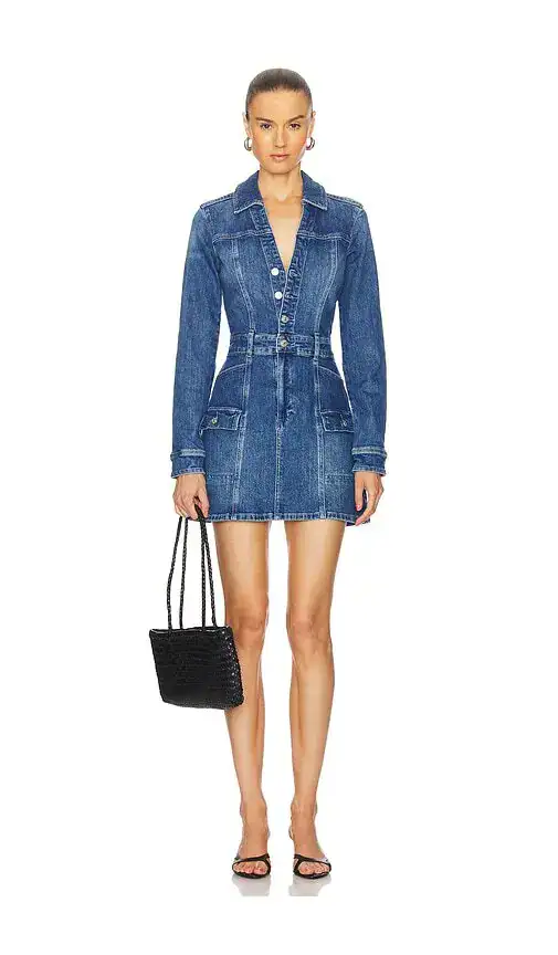 Buy Paige Greta Denim Shirt Dress Vianna At 19% Off Editorialist