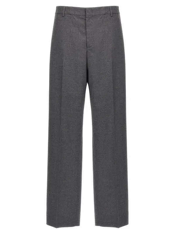 CELLAR DOOR Nuv' Straight Leg Pants - Gray