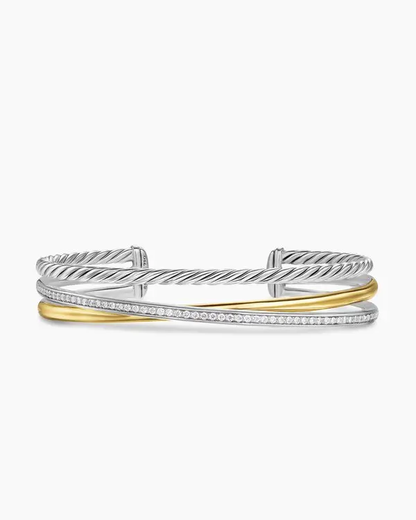 David Yurman Crossover Three Row Bracelet