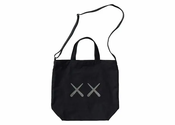 KAWS X Uniqlo Warhol 2way Tote Bag - Black