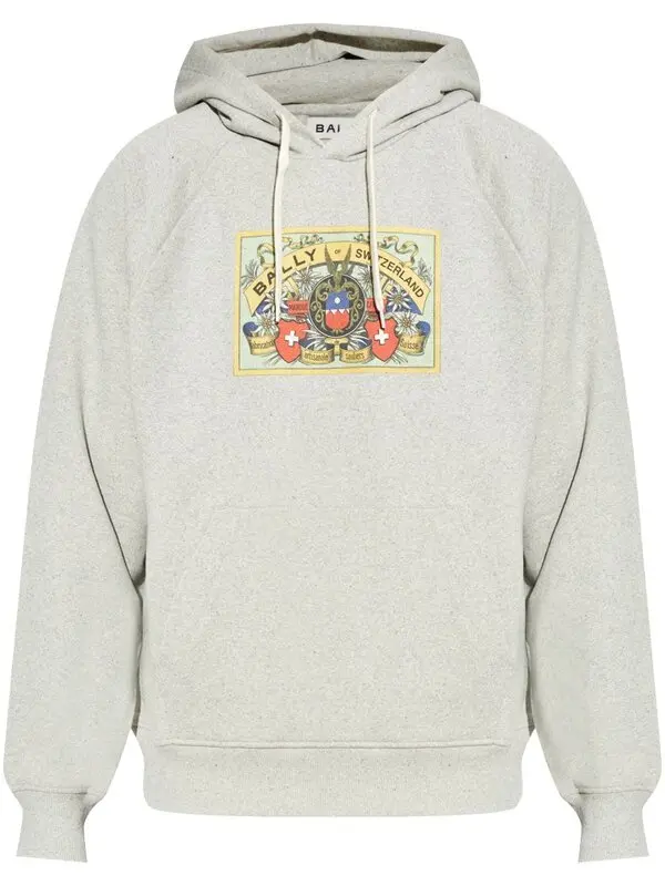 Bally Logo Crest Hoodie