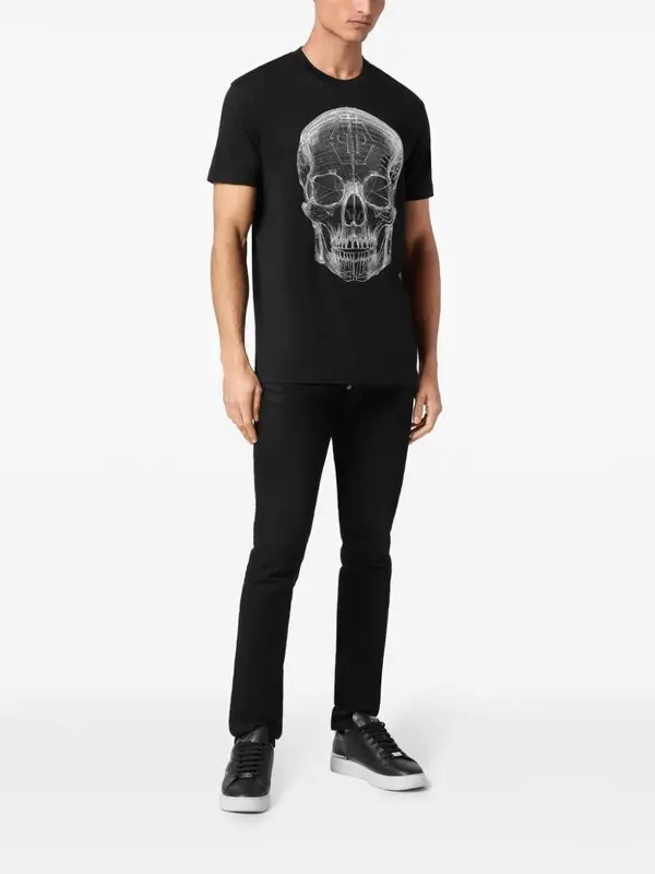 Philipp Plein Ss Xray Skull-print T-shirt
