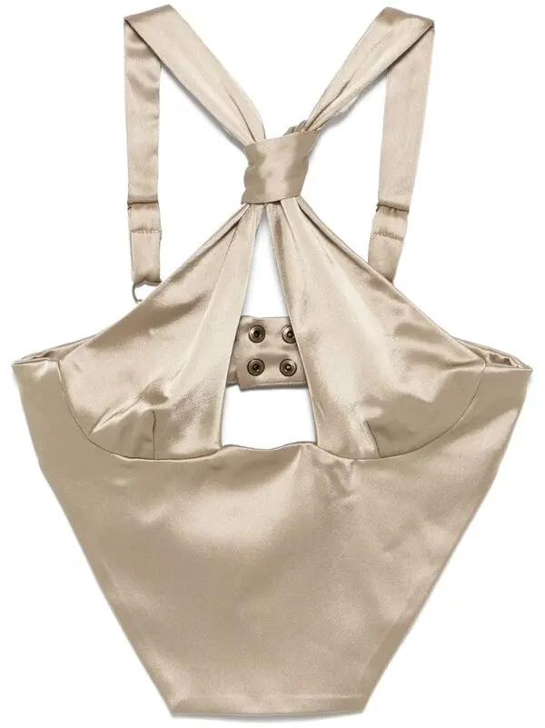 SINEAD O'DWYER Bib Top - Neutrals