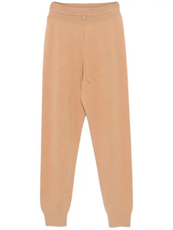 Fabiana Filippi Knitted Track Pants - Brown