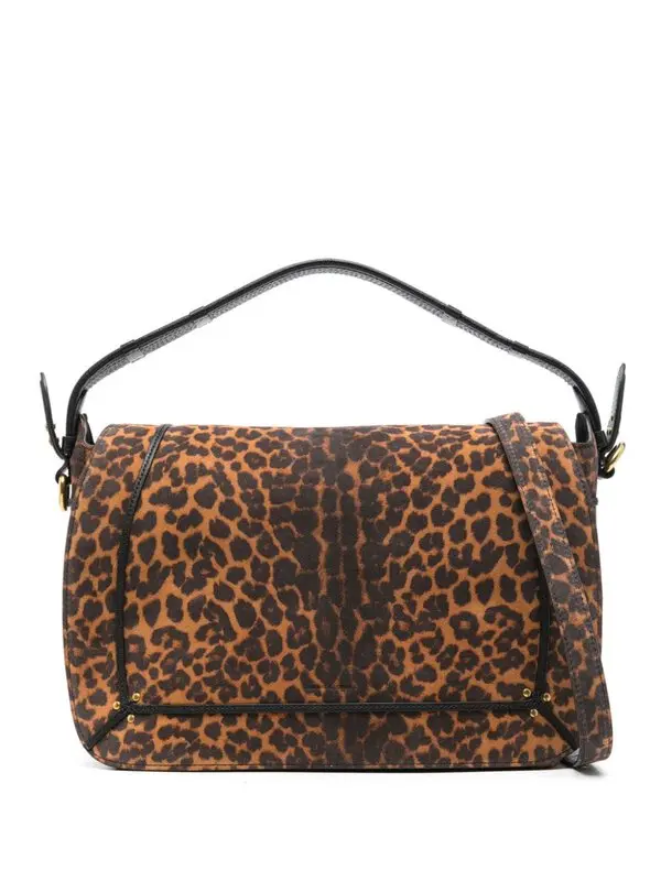 Jérôme Dreyfuss Large Pepito Shoulder Bag - Brown