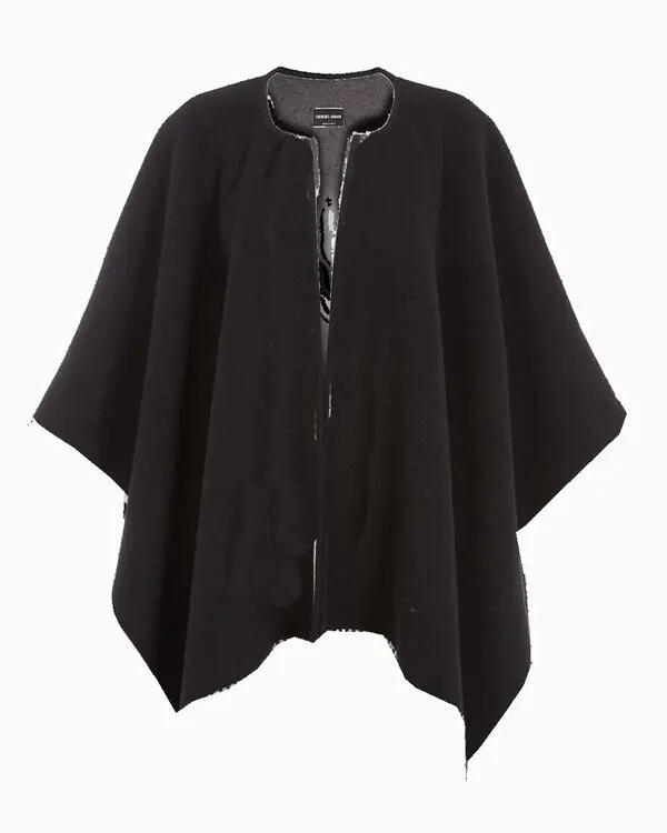 Giorgio Armani Wool And Cashmere Cape