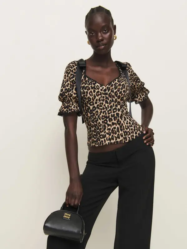 REFORMATION Inara Top - Leo