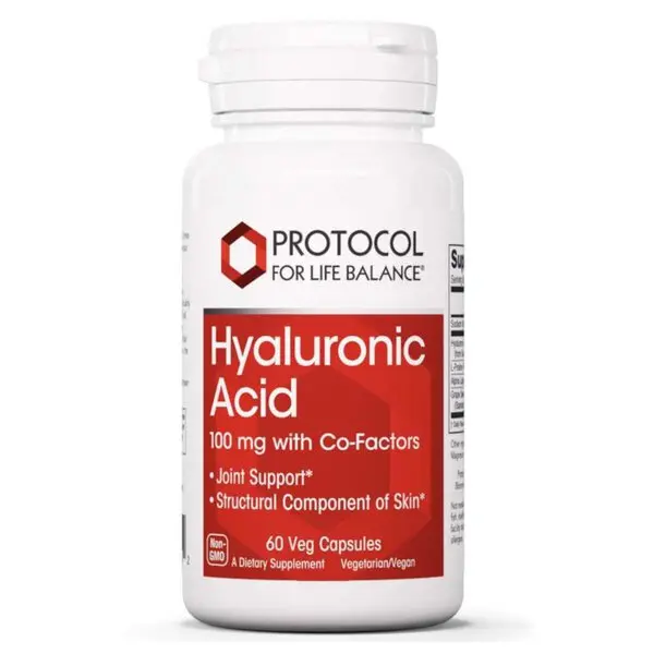 PROTOCOL FOR LIFE BALANCE Protocol Hyaluronic Acid 100mg With Co-factors 60 Capsules