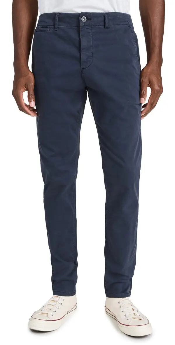 Paige Danford Stretch Sateen Chinos - Deep Anchor