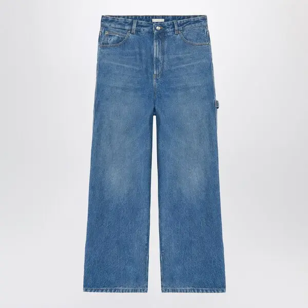 1989 STUDIO Allover Print Denim Pants - Light Blue
