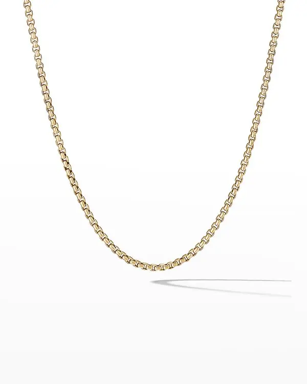 David Yurman Box Chain Necklace
