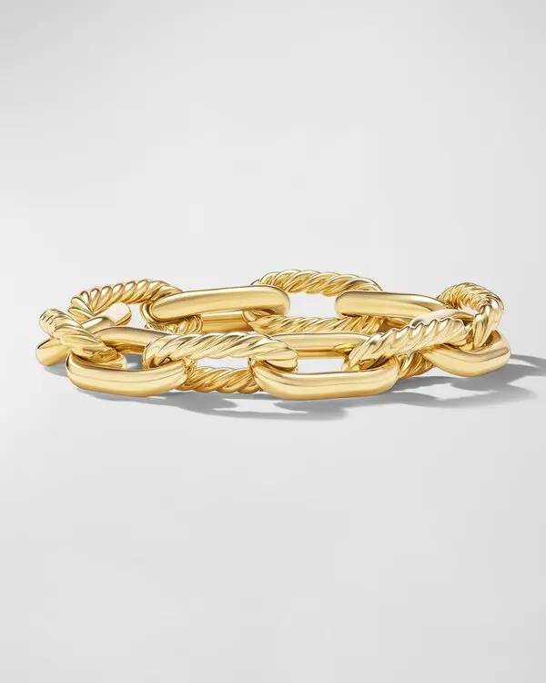 David Yurman Madison Chain Bracelet In 18k