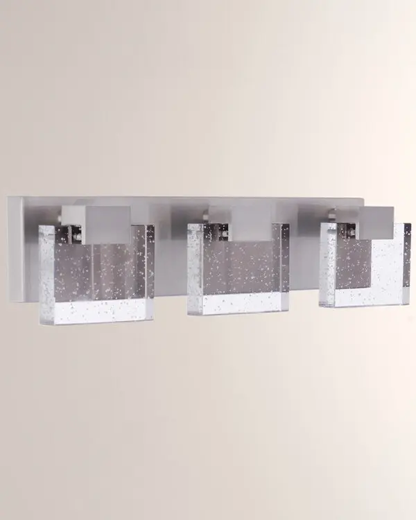 ELLINGTON Alamere 3-light Led Vanity Brushed Nickel