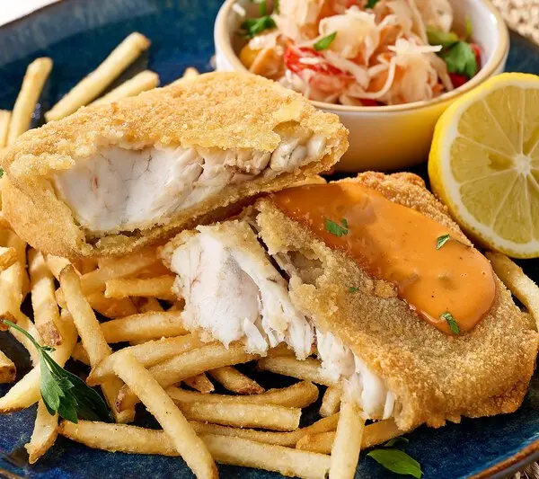 AUSTRALIS 5.5 Oz Breaded Barramundi Sea Bass Filets