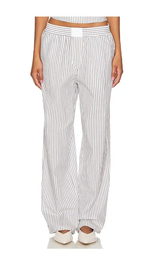 Lioness Cobain Pant - Ivory Multi Stripe